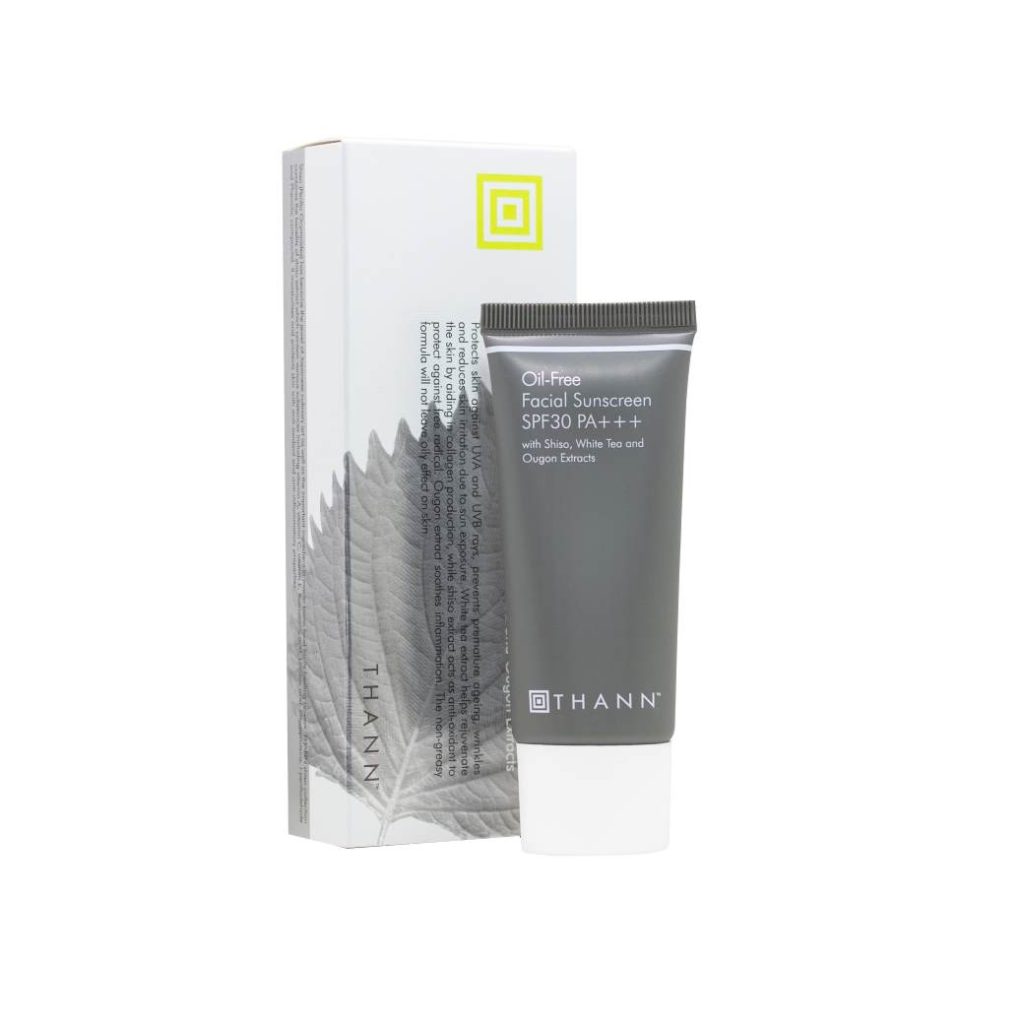 Oil-Free Facial Sunscreen SPF30 PA+++ with Nano Shiso and White Tea ...