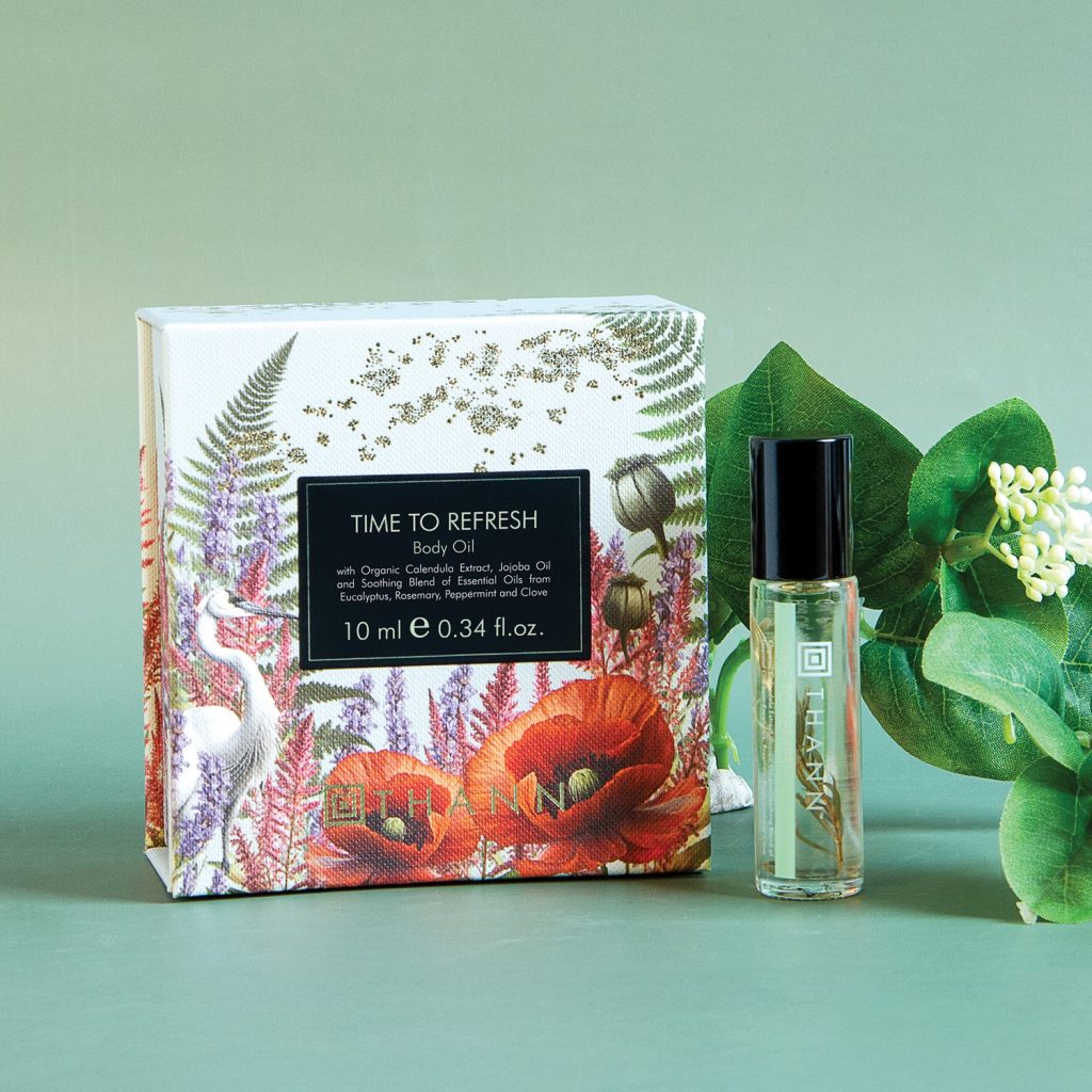 Time To Refresh Body Oil with Organic Calendula Extract, Jojoba Oil and ...